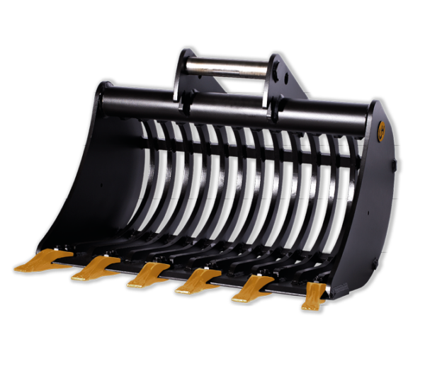 Demolition and Sorting Bucket, Operating Weight 1 to 12 Tonnes – Henle